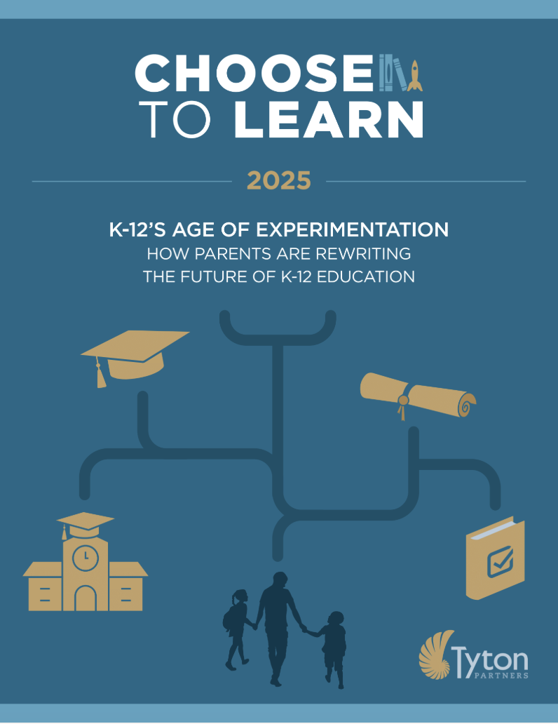Tyton Partners Releases Choose to Learn 2025: K–12’s Age of Experimentation